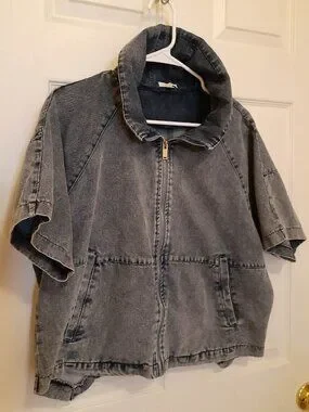 JODIFL | Jackets & Coats | Jodifl Shortsleeve Denim Jacket | Poshmark